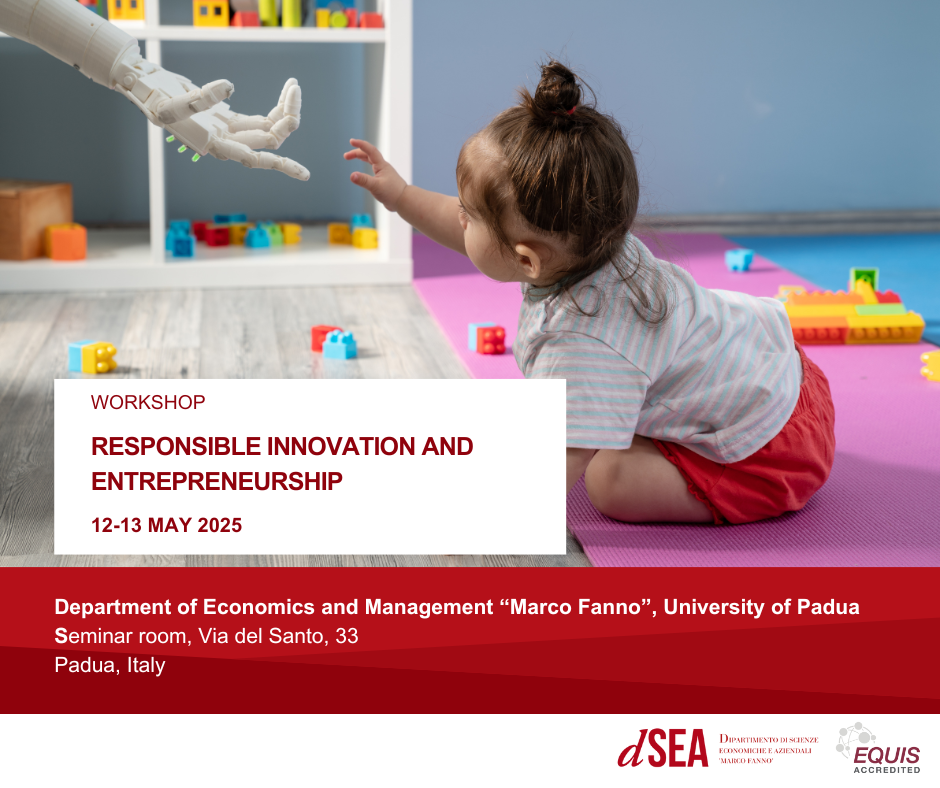 Workshop on 'Responsible Innovation and Entrepreneurship' | Department ...